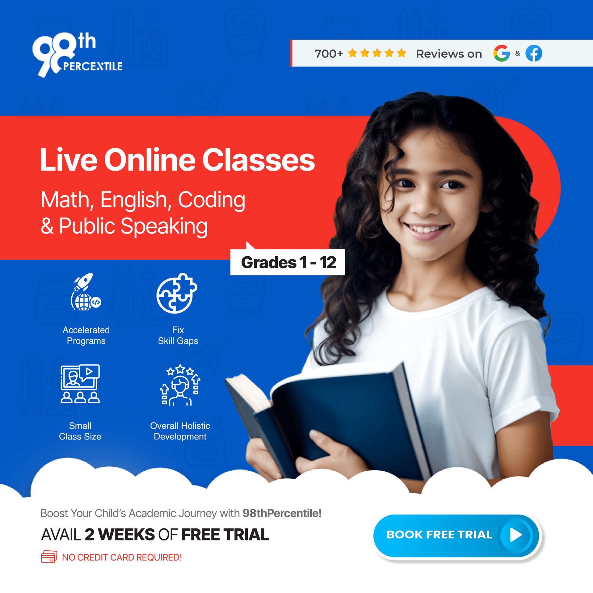 Book a Free Trial for Math | English | Coding from Grades K to 12
